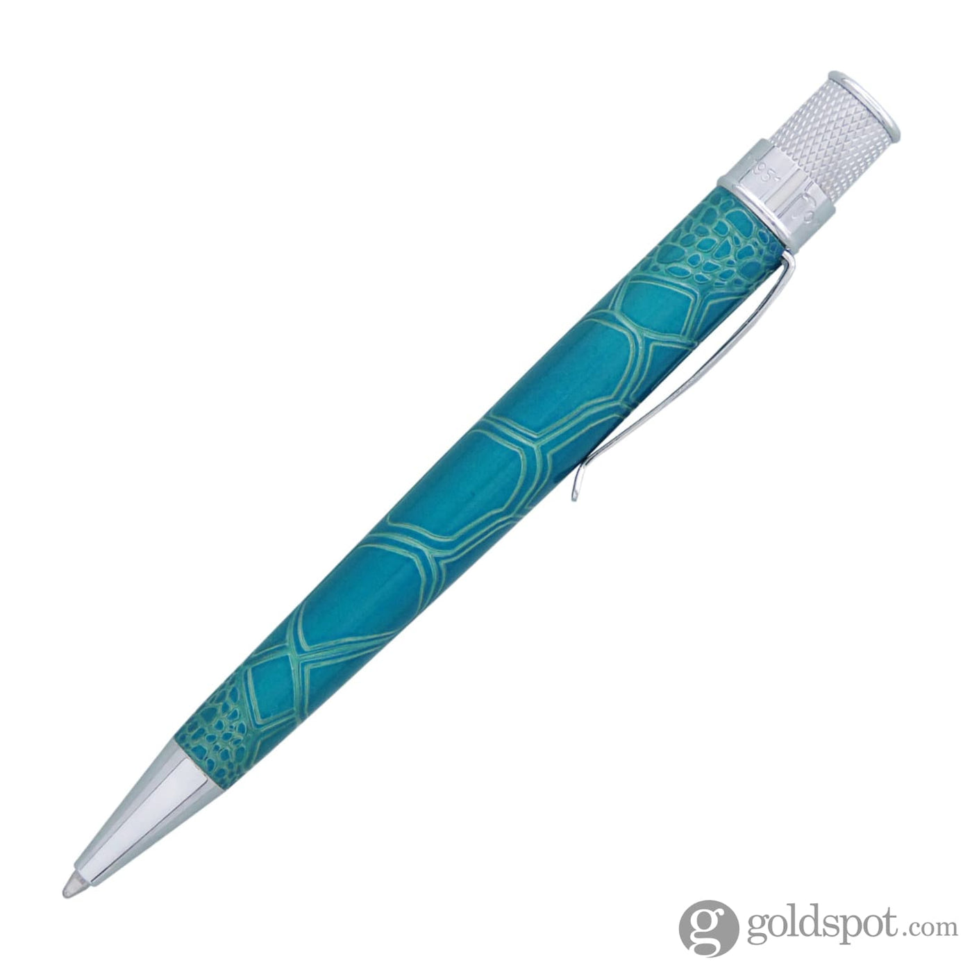 Retro 51 Tornado Ballpoint Pen in Sea Turtle Rescue - Goldspot Pens