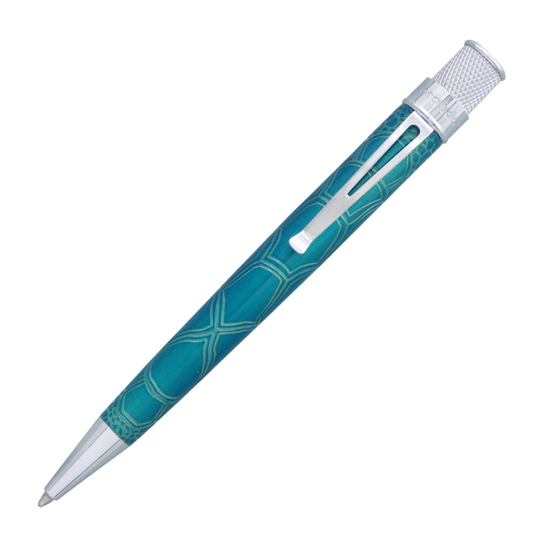 Retro 51 Tornado Ballpoint Pen in Sea Turtle Rescue - Goldspot Pens