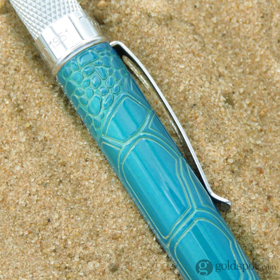 Retro 51 Tornado Rescue Ballpoint Pen in Sea Turtle - Goldspot Pens