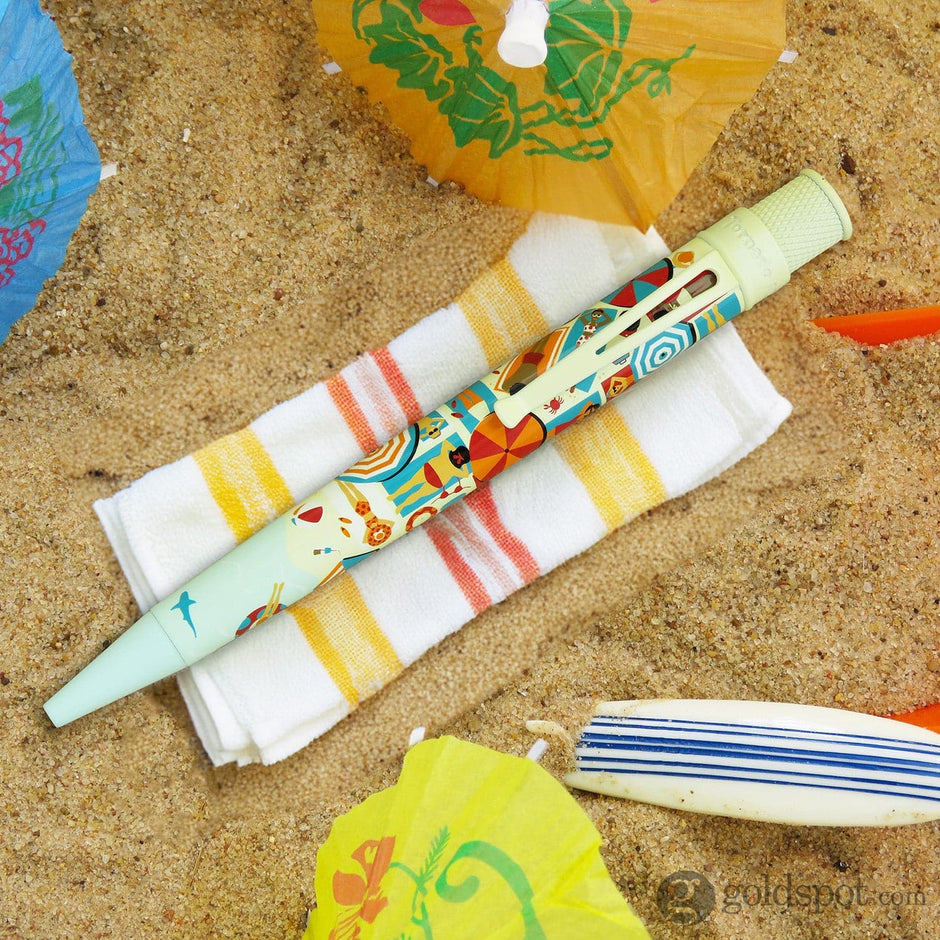 Retro 51 Tornado Popper Rollerball Pen in Beachy Side-Up - Limited Edi ...