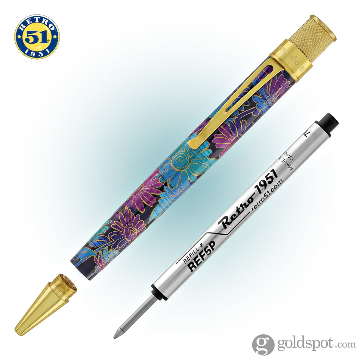 Retro 51 Tornado Rollerball Pen in May Flowers Limited Edition ...