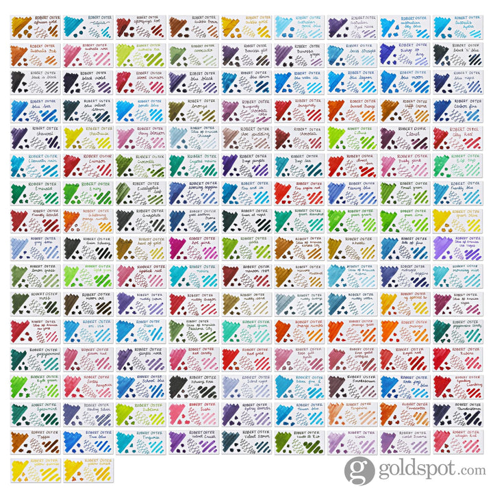 Robert Oster Bottled Ink in Blue Water Ice - 50 mL - Goldspot Pens