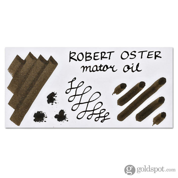 Robert Oster Bottled Ink in Motor Oil - 50 mL - Goldspot Pens