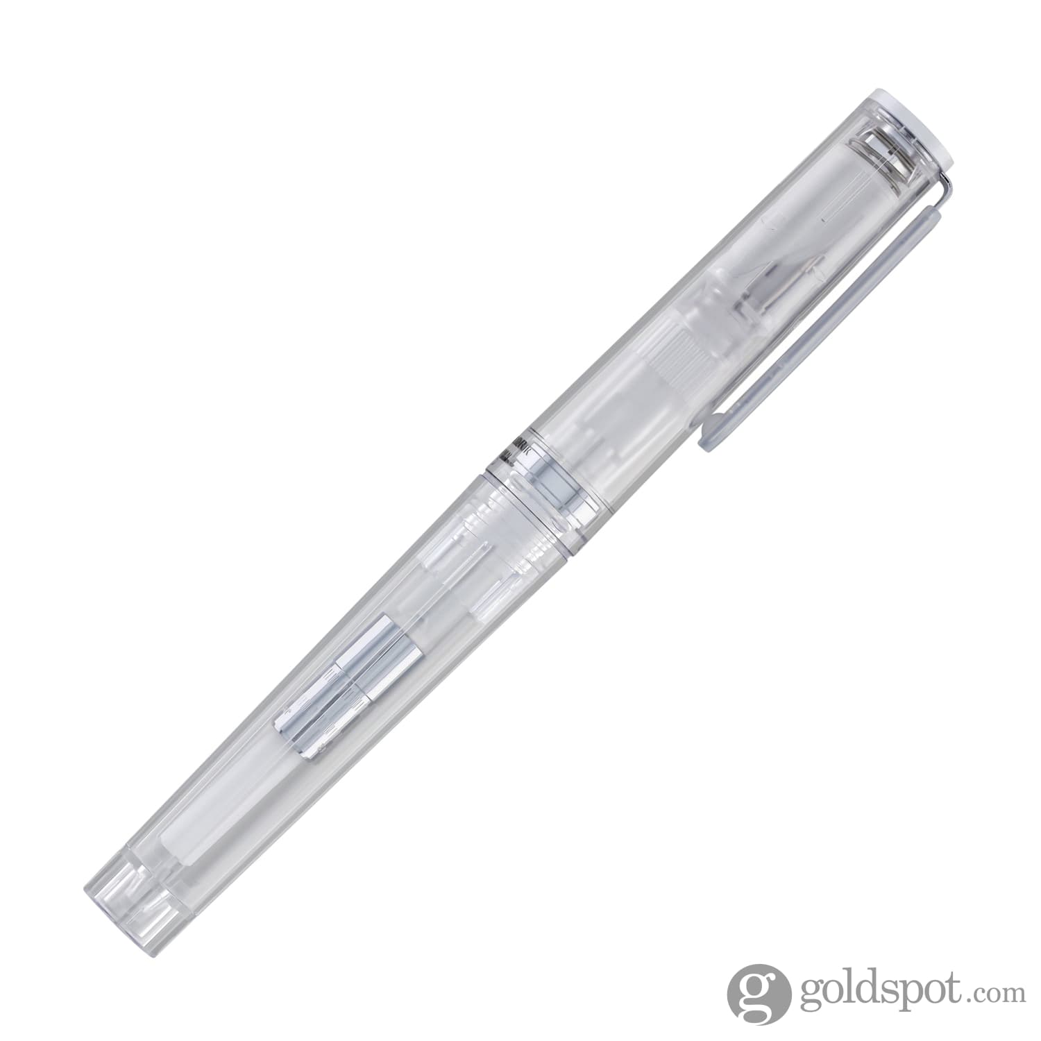 Sailor Compass Tuzu Glassy Fountain Pen in Crystal White - Goldspot Pens
