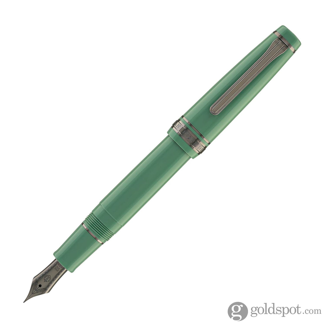 Sailor Pro Gear 'Area 51' Regular Fountain Pen in Alien Green - 21kt G ...