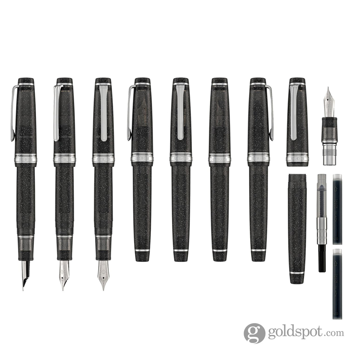 Sailor Pro Gear Regular Fountain Pen in Celestial Gray - 21kt Gold ...