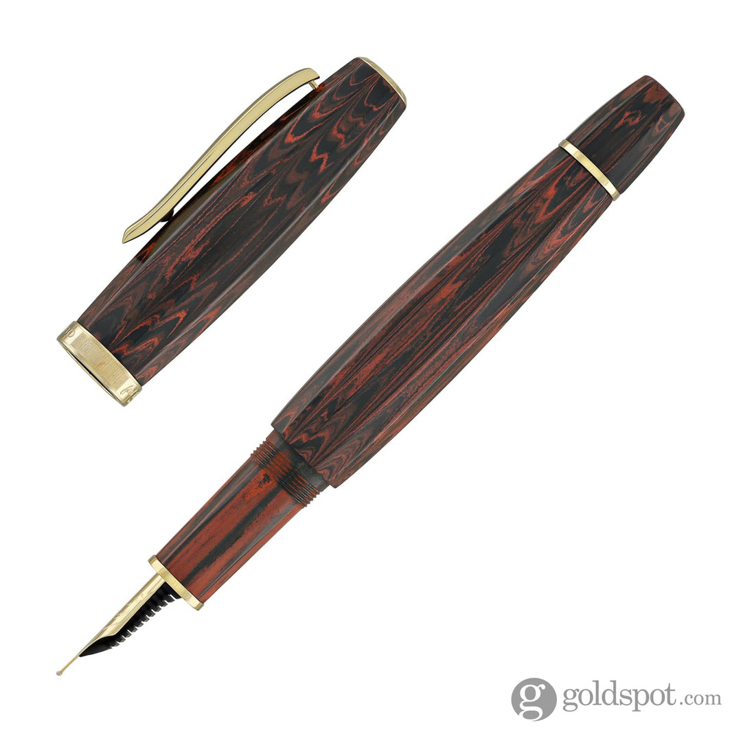 Scribo Feel Fountain Pen in Palissandro Ebonite Limited Edition ...