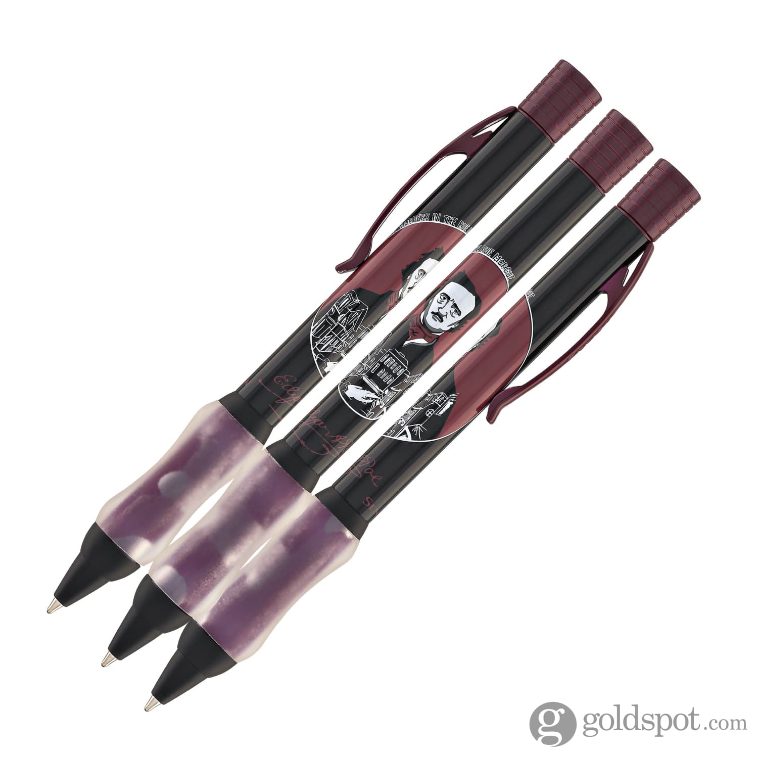 Sensa Ballpoint Pen in Edgar Allan Poe - Limited Edition - Goldspot Pens