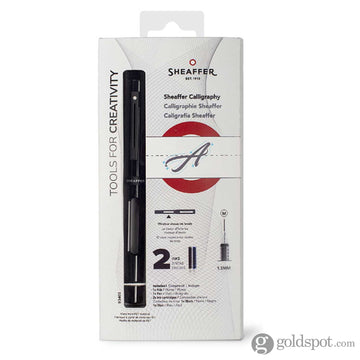 Sheaffer Calligraphy Fountain Pen in Black Set - Goldspot Pens