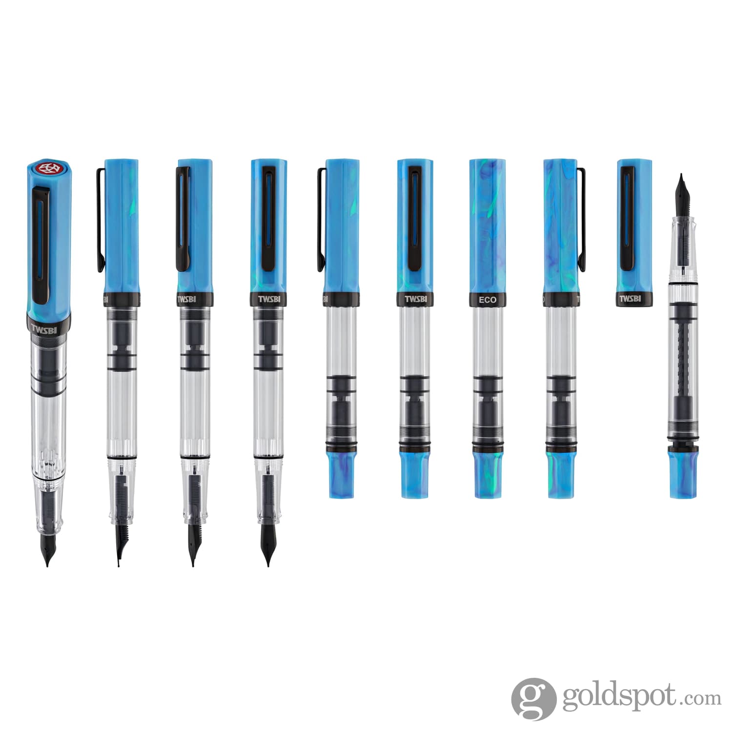 TWSBI Eco Fountain Pen in Cosmo with Onyx - Goldspot Pens