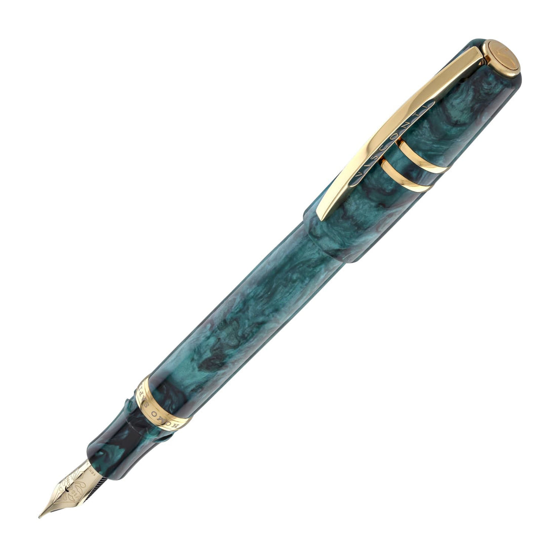 Visconti Homo Sapiens Fountain Pen in Dark Emerald - Goldspot Pens