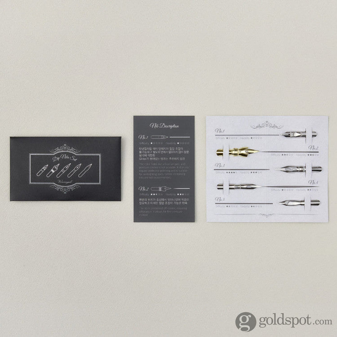 Wearingeul Ink Dip Pen Nibs Set - Goldspot Pens