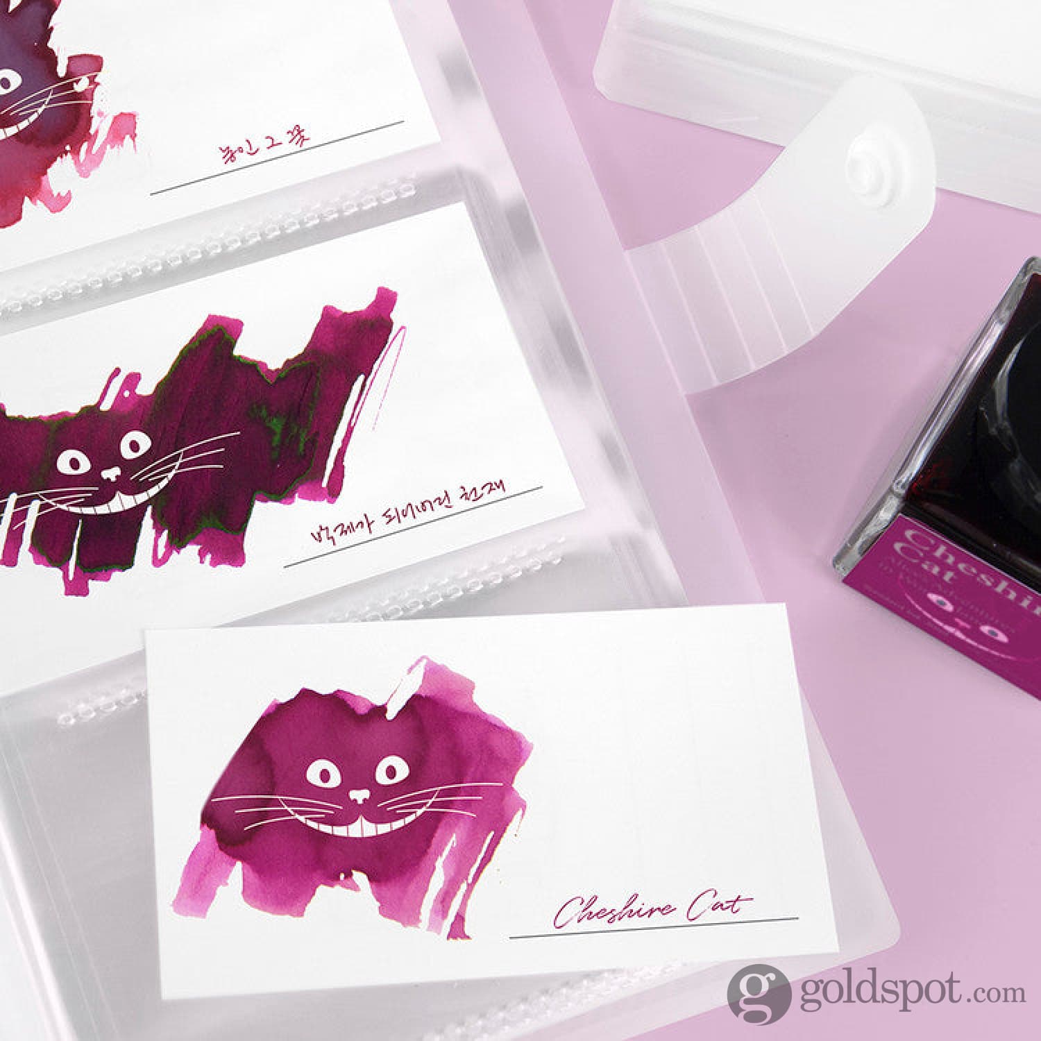 Swatch Cards for fountain pen ink - Goldspot Pens