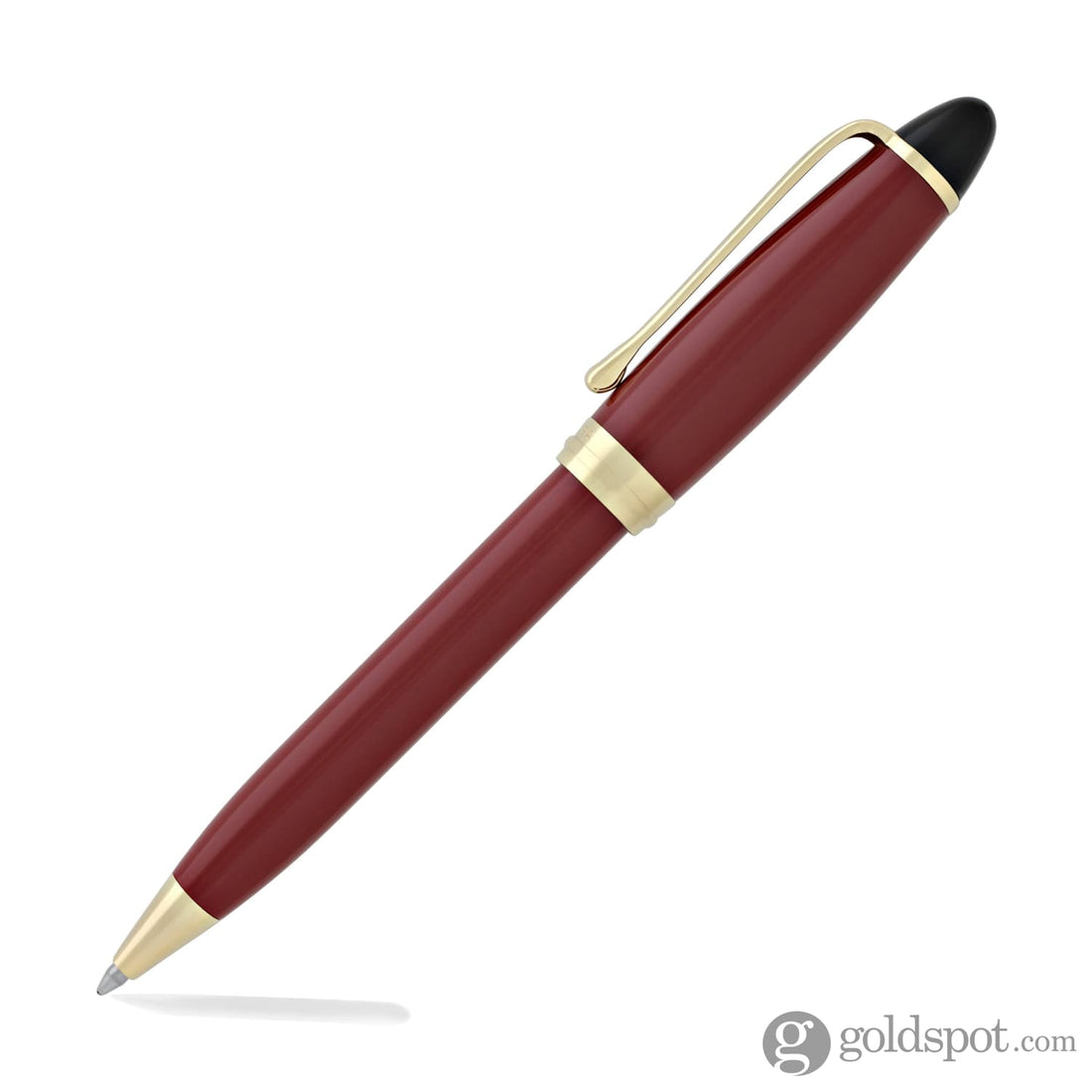 New Aurora Ipsilon Resin Red Ballpoint Pen - Goldspot Pens