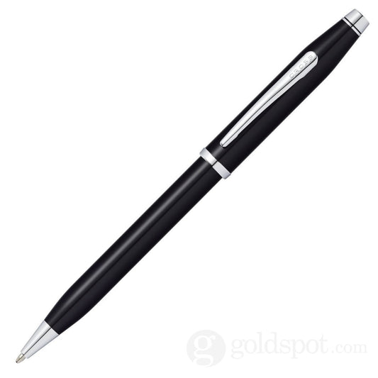 Cross Century II Ballpoint Pen in Black Lacquer - Goldspot Pens