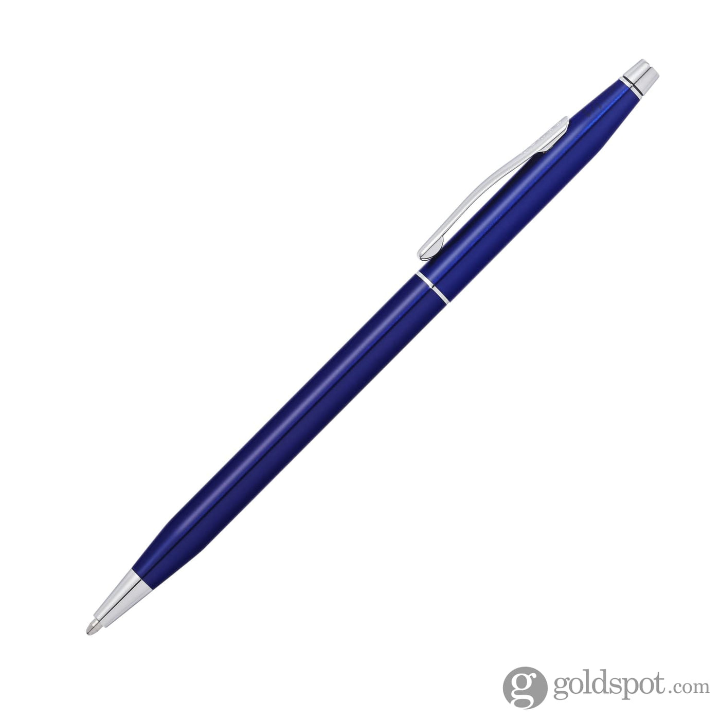 Cross Classic Century Ballpoint Pen in Translucent Blue Lacquer with C ...