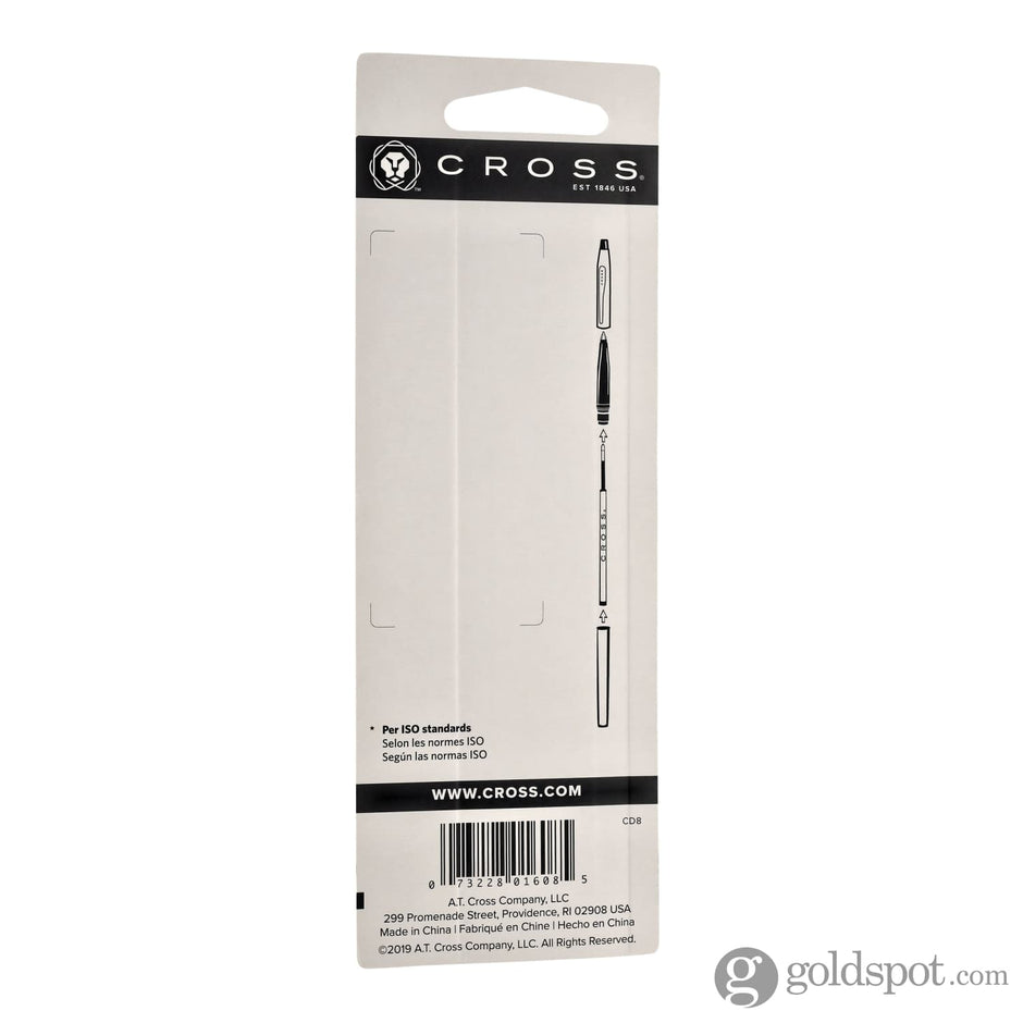 Cross Selectip Jumbo Ballpoint Pen Refill in Blue - Medium Point ...