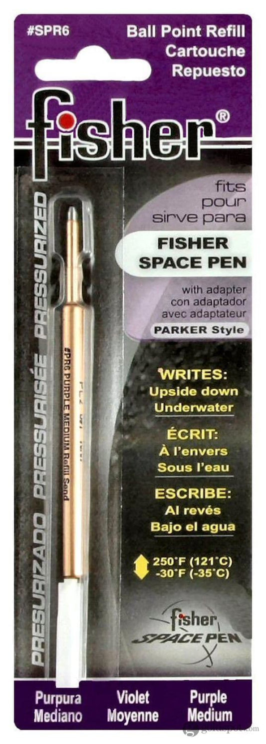 Fisher Refills - SPR6 Purple Medium Point Ballpoint Pen - NEW In Gift ...