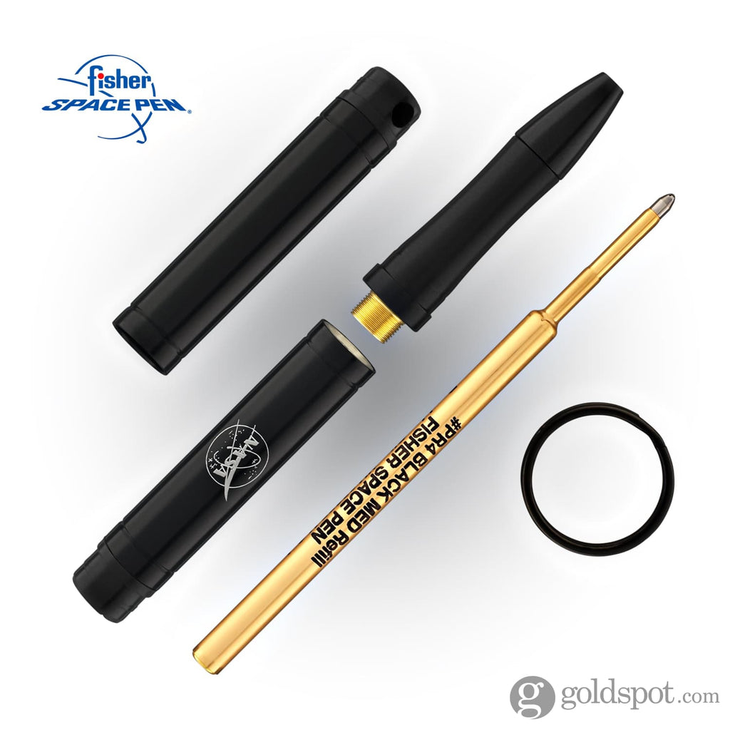 Fisher Space Pen Backpacker Ballpoint Pen in Black with NASA Meatball ...