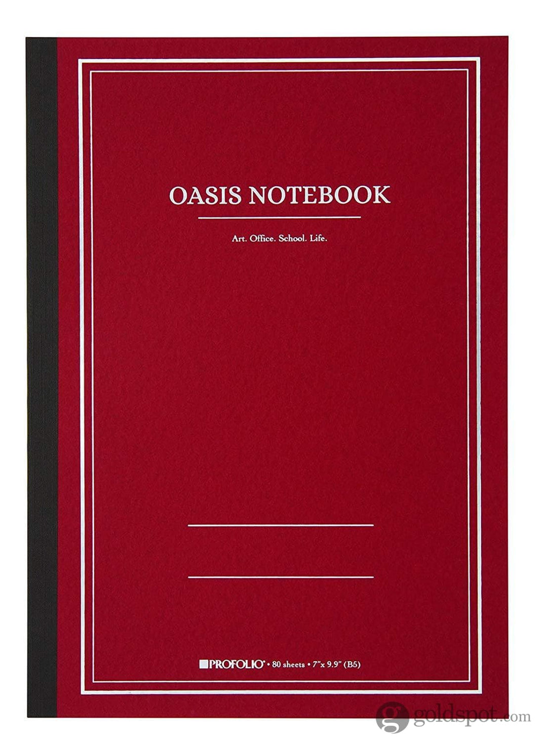 Itoya Profolio Oasis Lined Notebook in Brick - B5 - Goldspot Pens