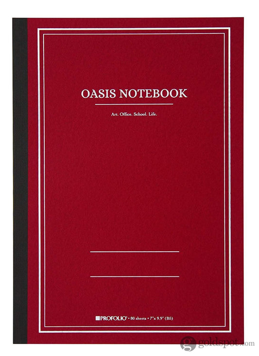 Itoya Profolio Oasis Lined Notebook in Brick - B5 - Goldspot Pens