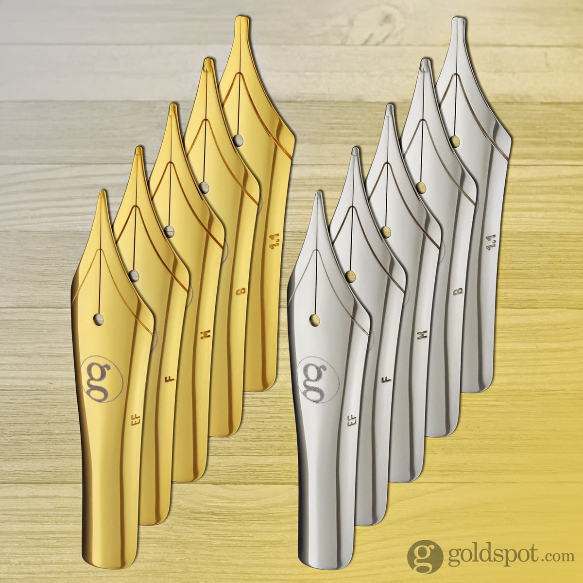 Jowo #6 Stainless Steel Replacement Nib - Goldspot Pens