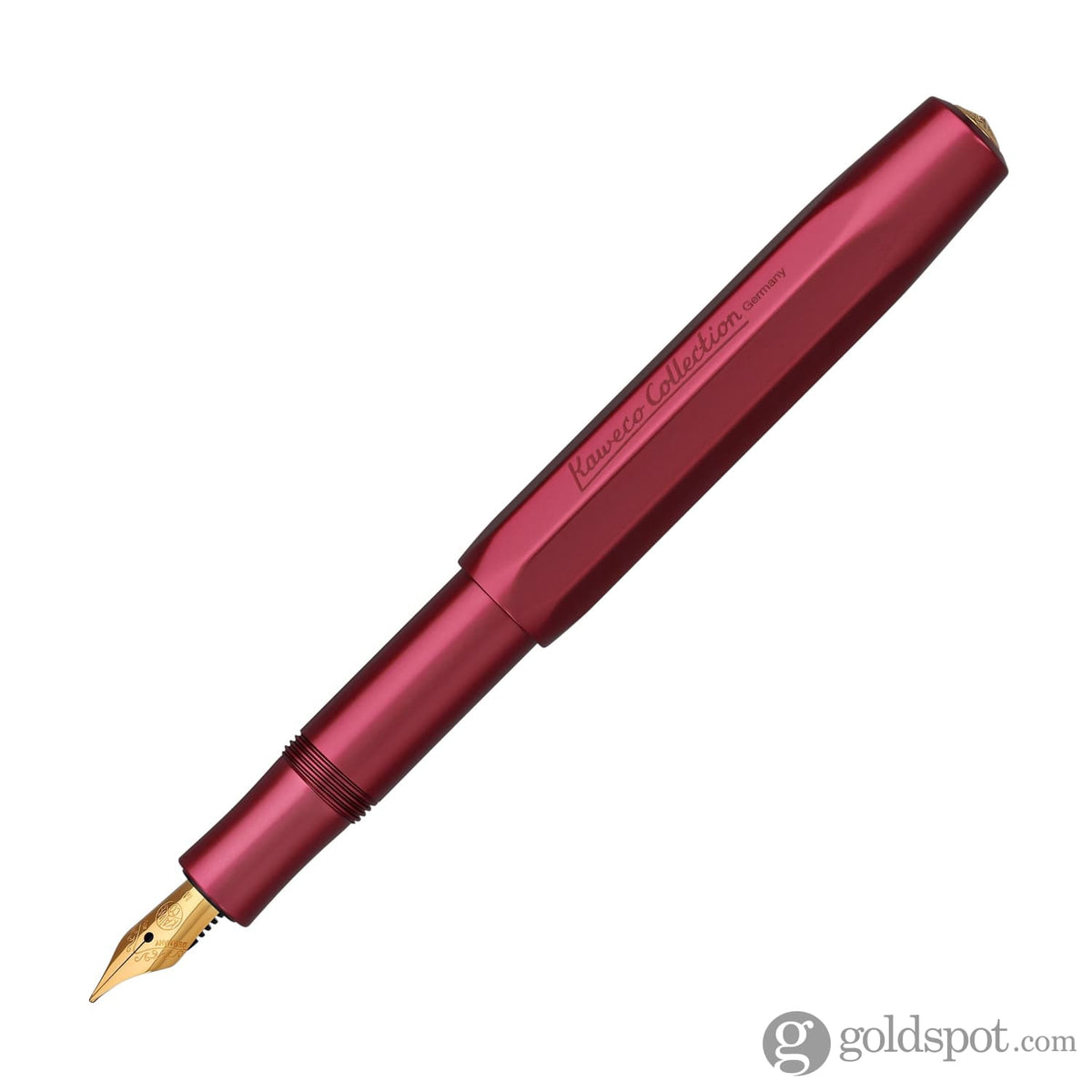 Kaweco Collector's AL-Sport Fountain Pen in Ruby Red - Goldspot Pens