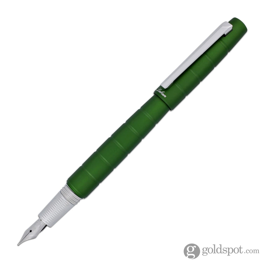 Laban Solar Fountain Pen in Green - Goldspot Pens