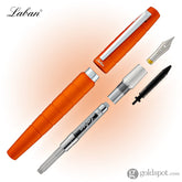 Laban Solar Fountain Pen in Orange - Goldspot Pens
