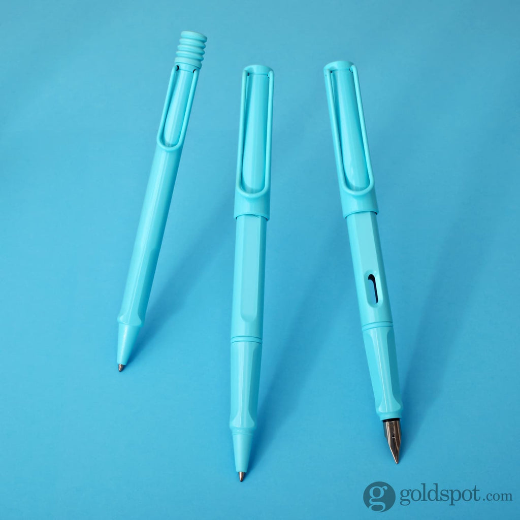 Lamy Safari Ballpoint Pen in Aqua Sky 2023 Special Edition - Goldspot Pens
