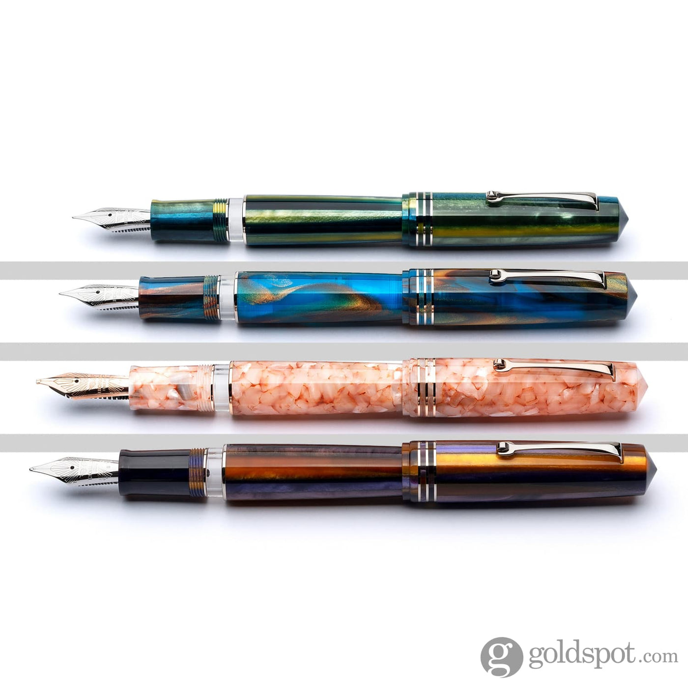 Leonardo Momento Zero Grande 2.0 Fountain Pen in Angel Skin - 14kt Gol ...