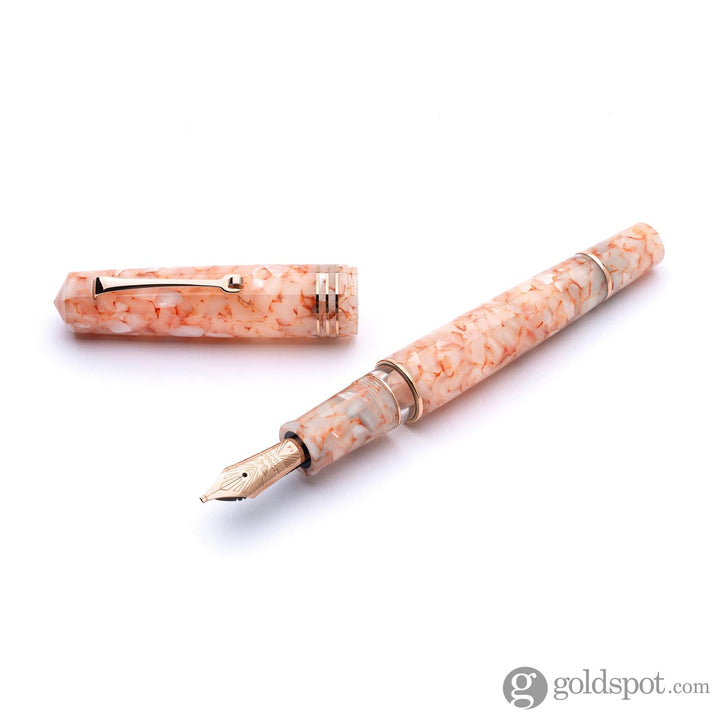Leonardo Momento Zero Grande 2.0 Fountain Pen in Angel Skin - 14kt Gol ...