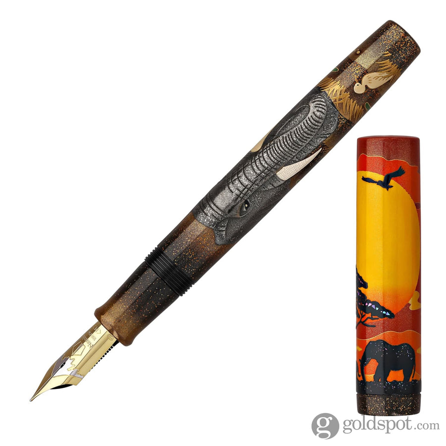 Namiki Emperor Fountain Pen - Vermilion & Urushi Elegance - Goldspot Pens