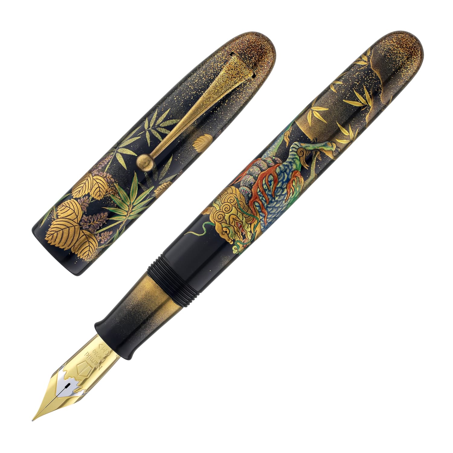 Namiki Emperor Fountain Pen - Vermilion & Urushi Elegance - Goldspot Pens