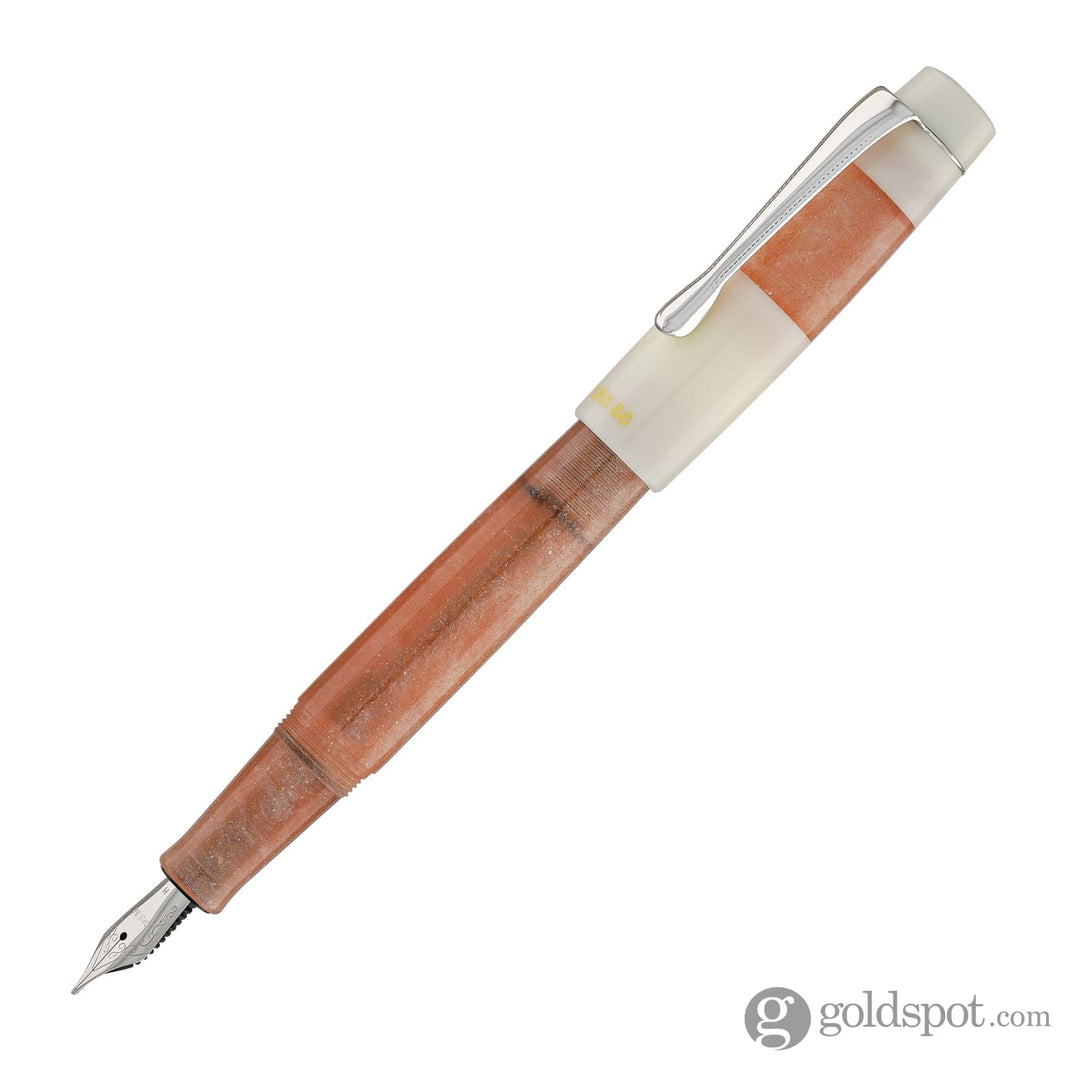 Opus 88 Koloro Fountain Pen in White and Pink - Goldspot Pens
