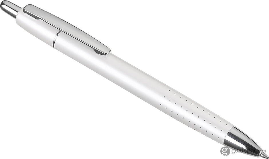 Pilot Axiom Retractable Ballpoint Pen in Pearl White - Medium Point ...