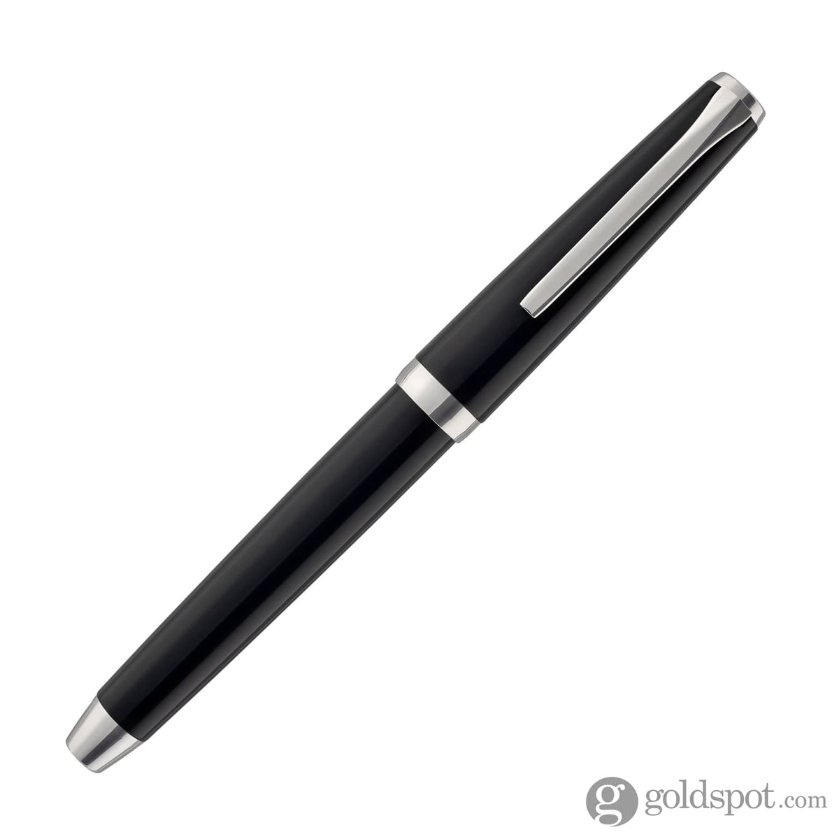 Pilot Metal Falcon Fountain Pen in Black - Soft Flexible - Goldspot Pens