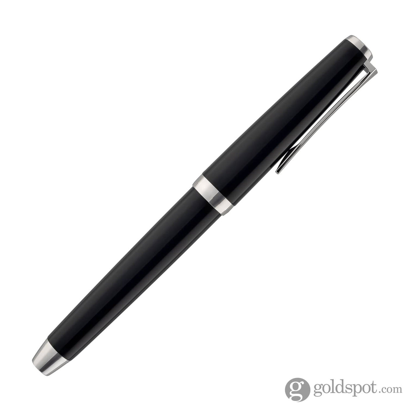 Pilot Metal Falcon Fountain Pen in Black - Soft Flexible - Goldspot Pens