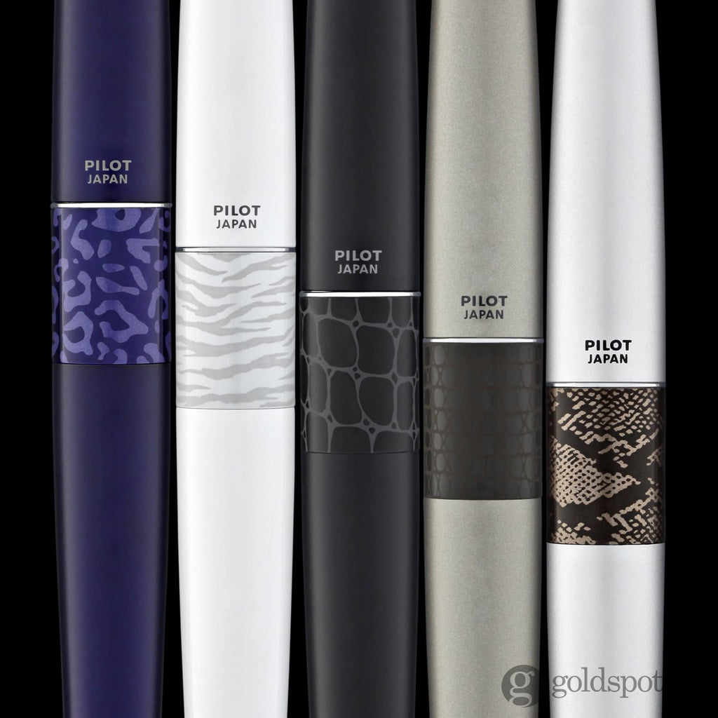 Pilot Metropolitan Animal Ballpoint Pen in Python Matte Silver ...