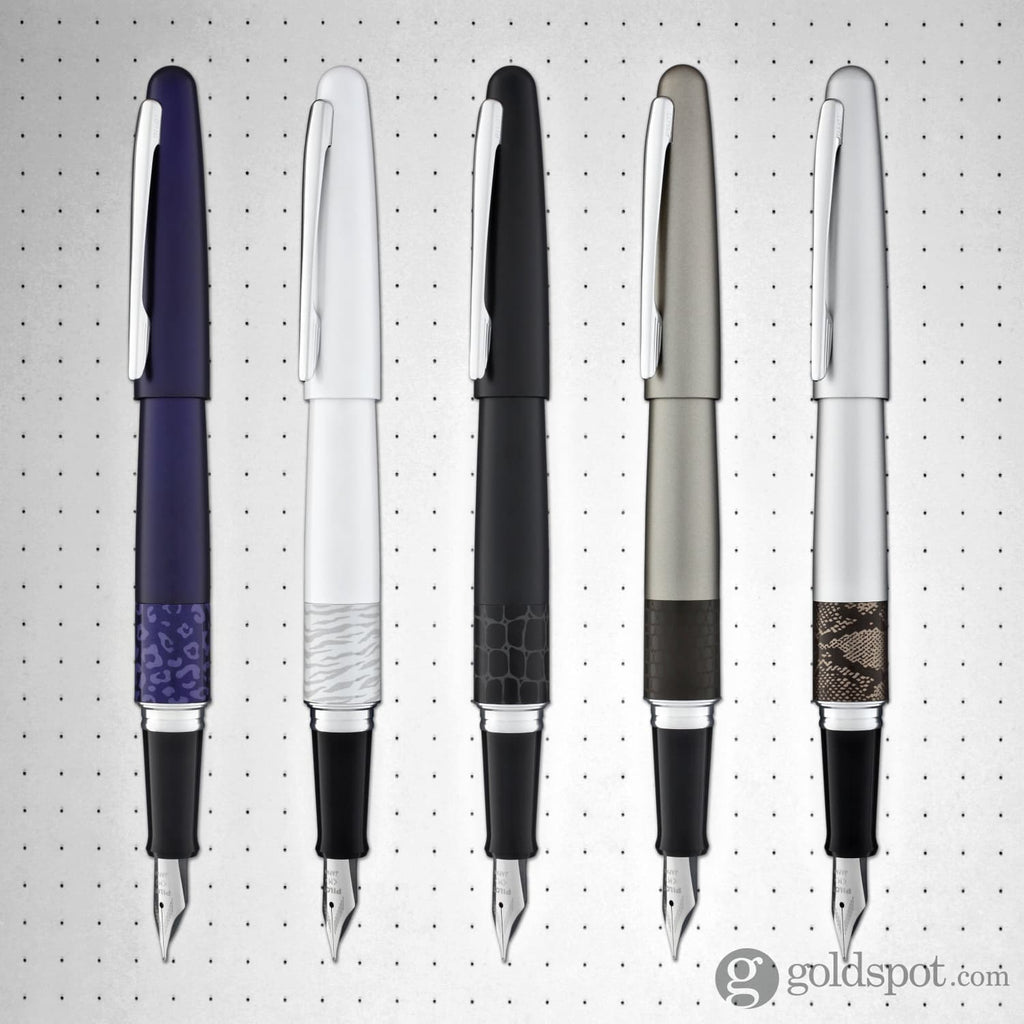 Pilot Metropolitan Animal Fountain Pen in Crocodile Matte Black ...