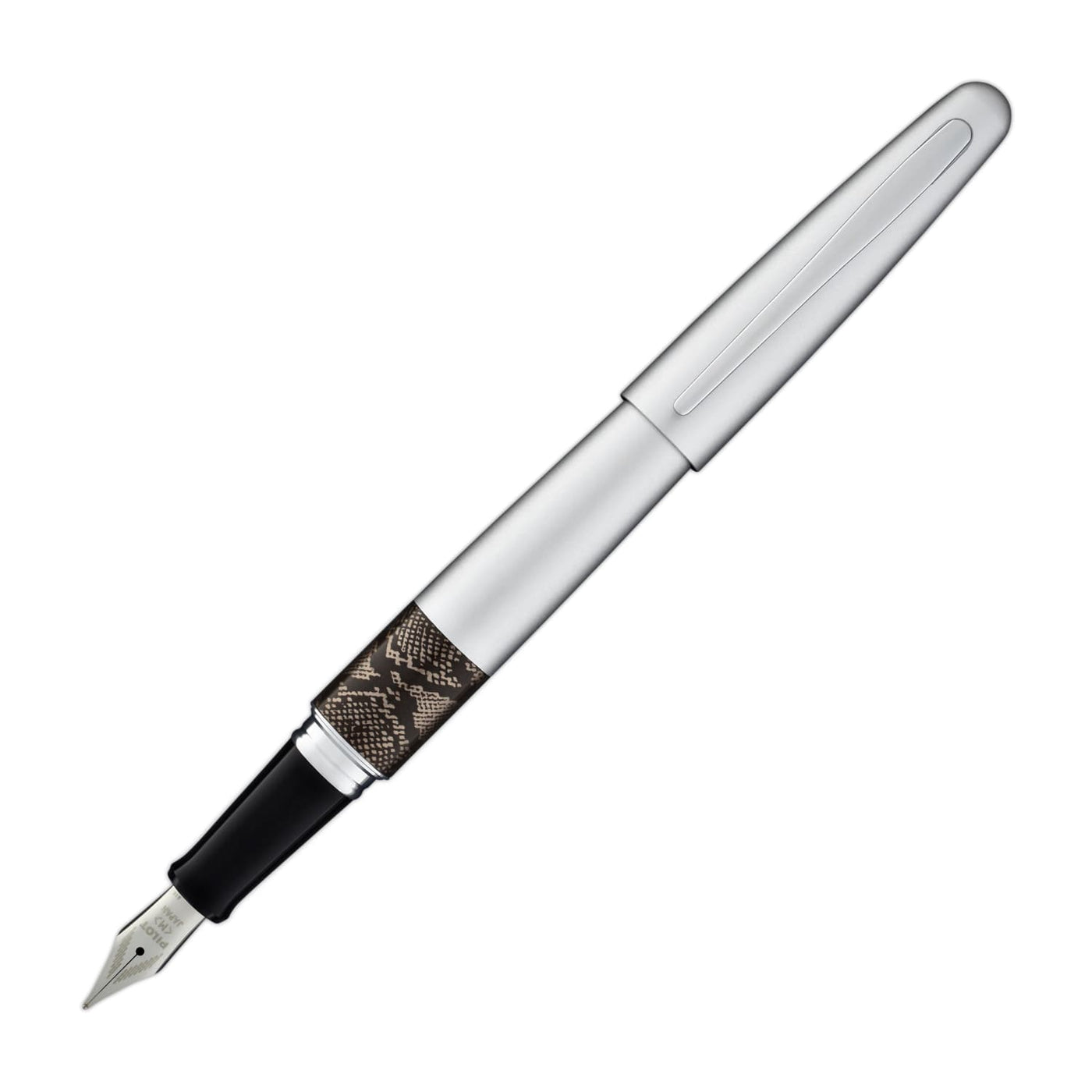 Pilot Metropolitan Animal Fountain Pen in Python Matte Silver ...