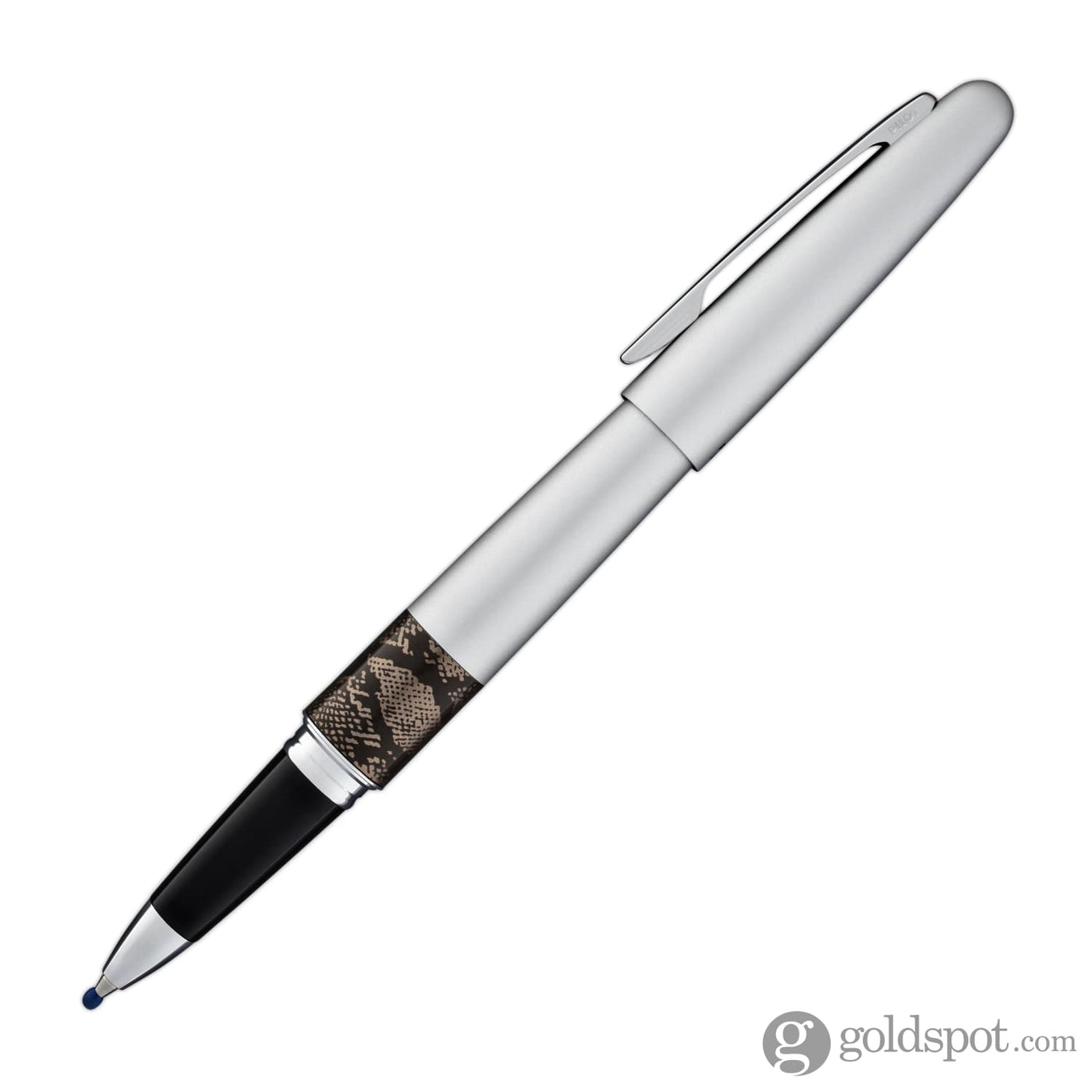 Pilot Metropolitan Animal Rollerball Pen in Python (Matte Silver) - Goldspot Pens