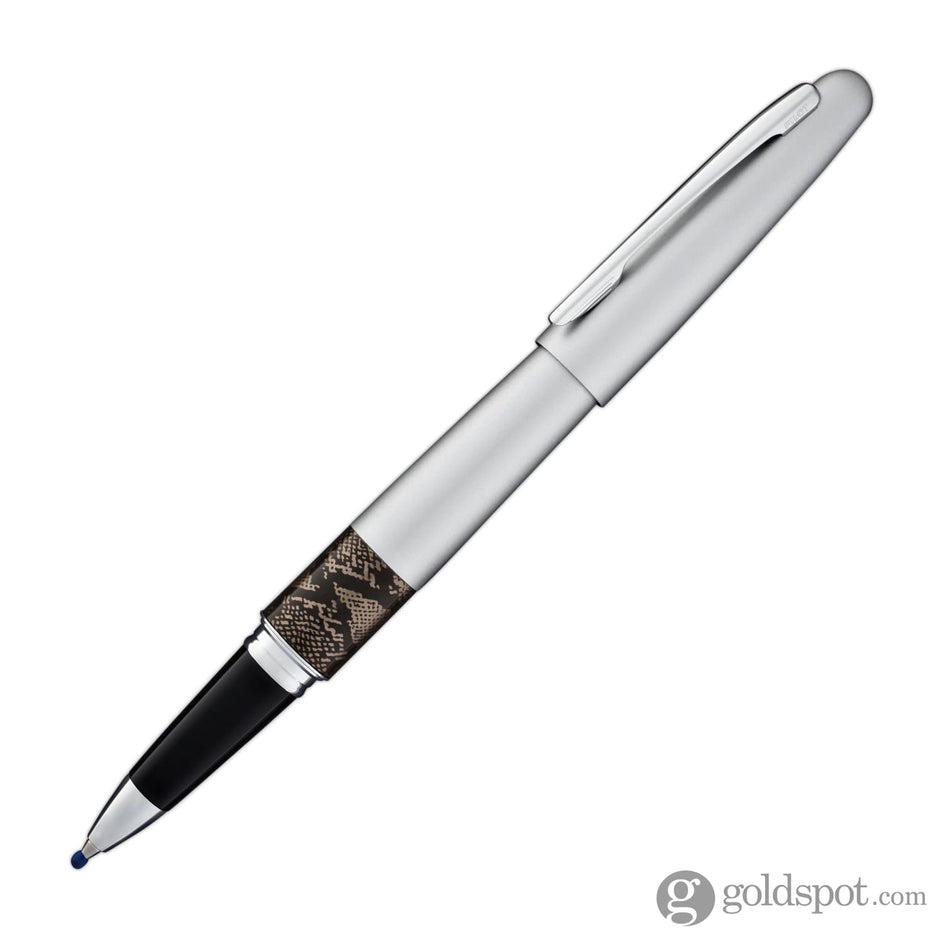 Pilot Metropolitan Animal Rollerball Pen in Python (Matte Silver) - Goldspot Pens
