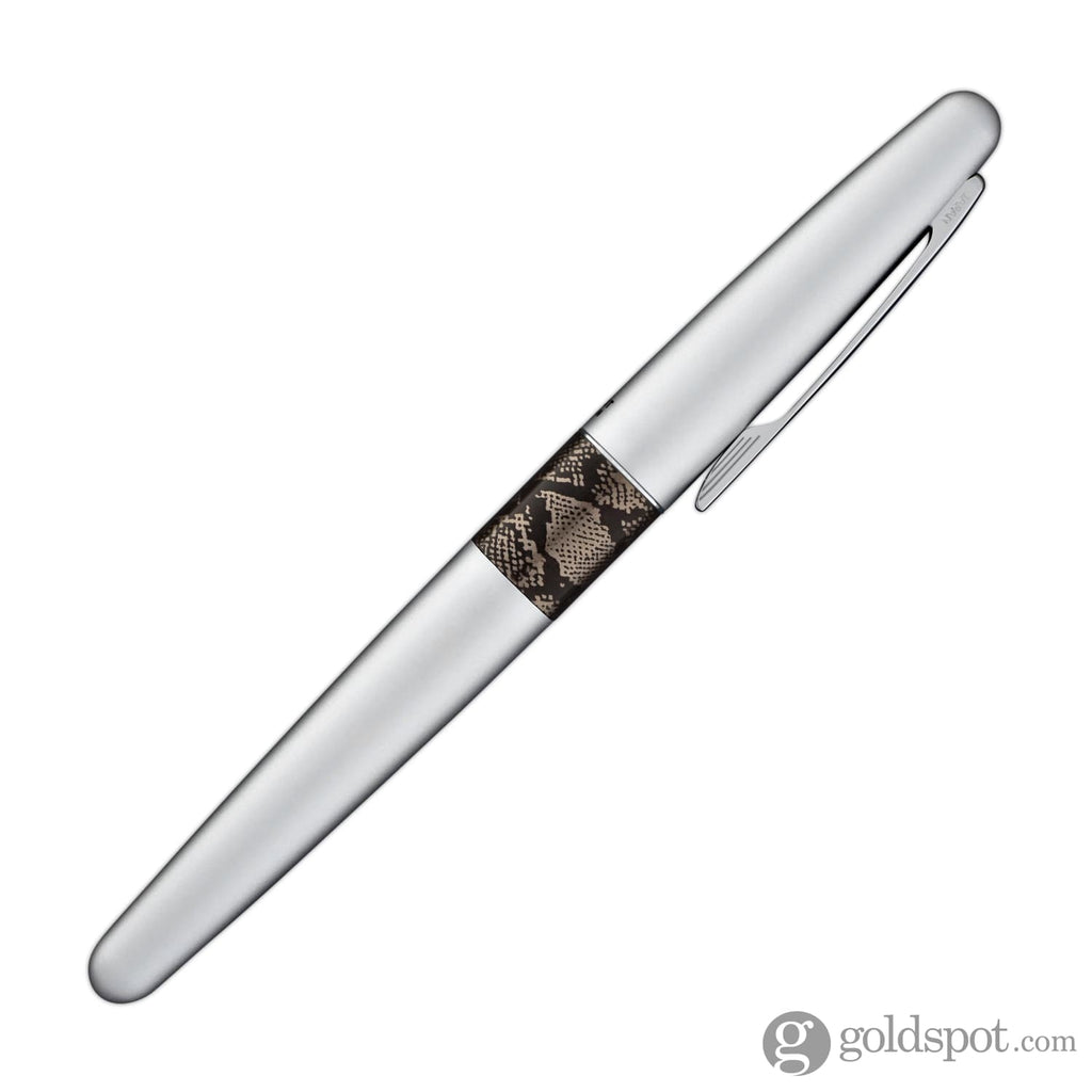 Pilot Metropolitan Animal Rollerball Pen in Python (Matte Silver ...