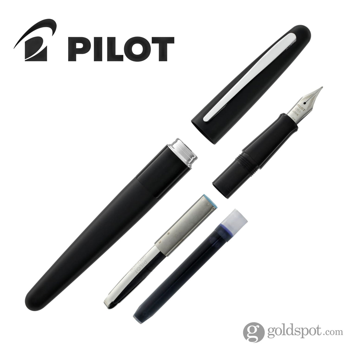 Pilot Metropolitan Classic Fountain Pen in Black - Goldspot Pens