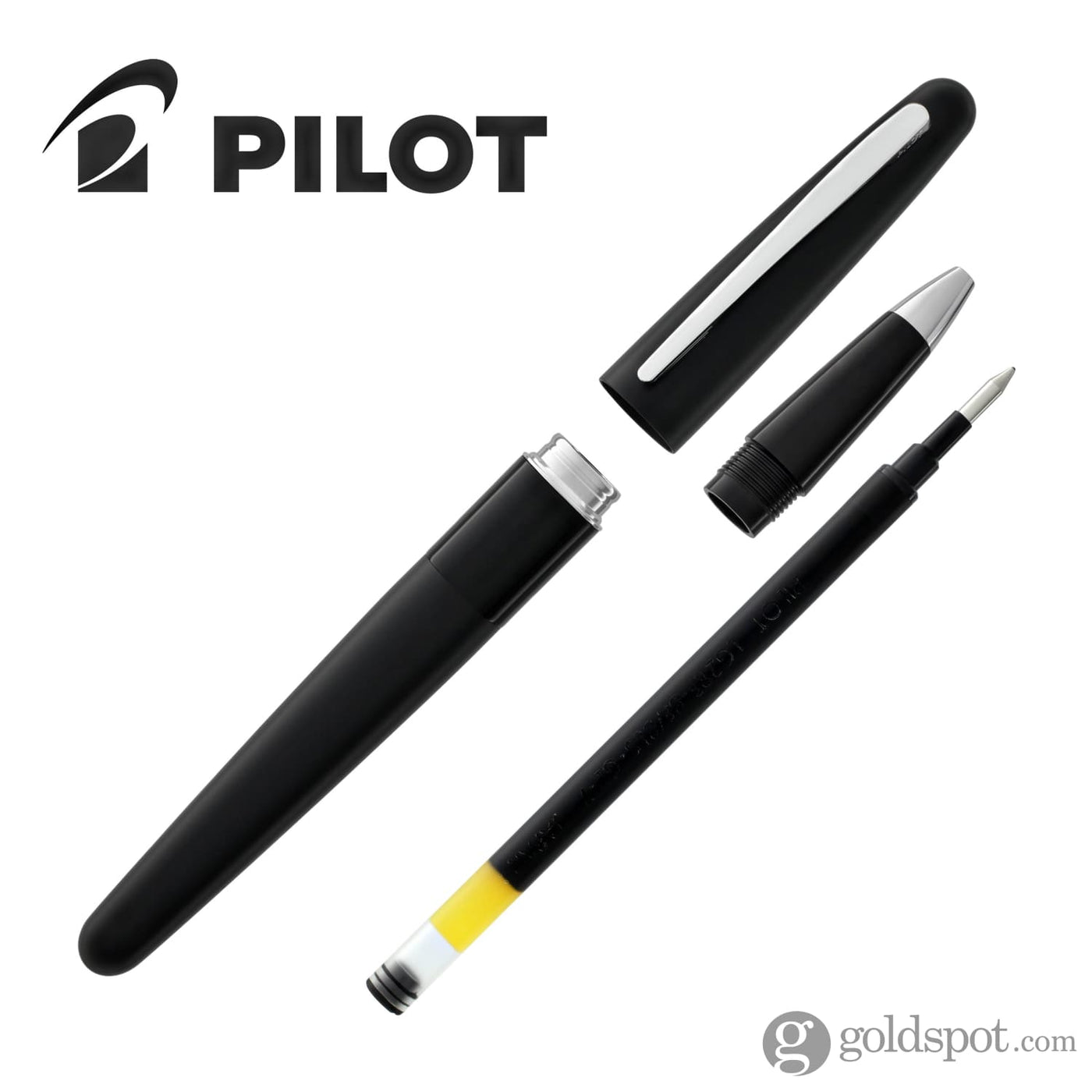 Pilot Metropolitan Classic Rollerball Pen in Black - Goldspot Pens