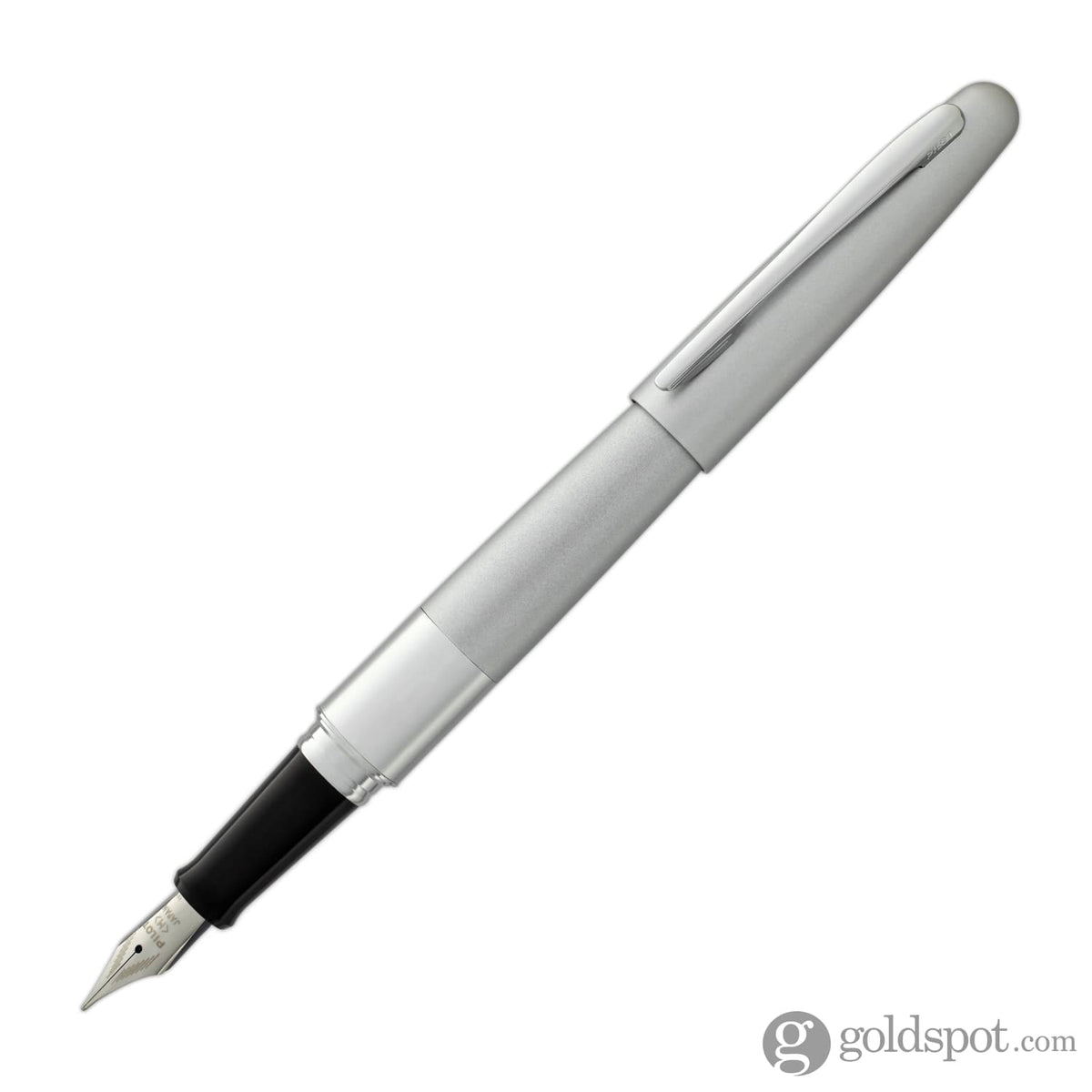 Pilot Metropolitan Fountain Pen in Silver - Medium Point - Goldspot Pens