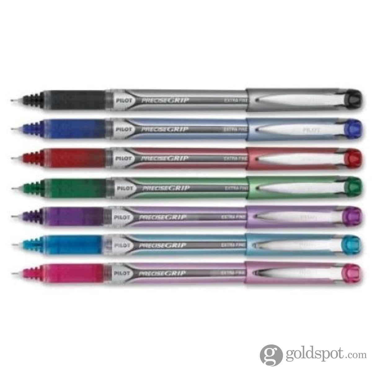Pilot Precise Grip Rollerball Pens in Assorted Colors - Extra Fine Poi ...