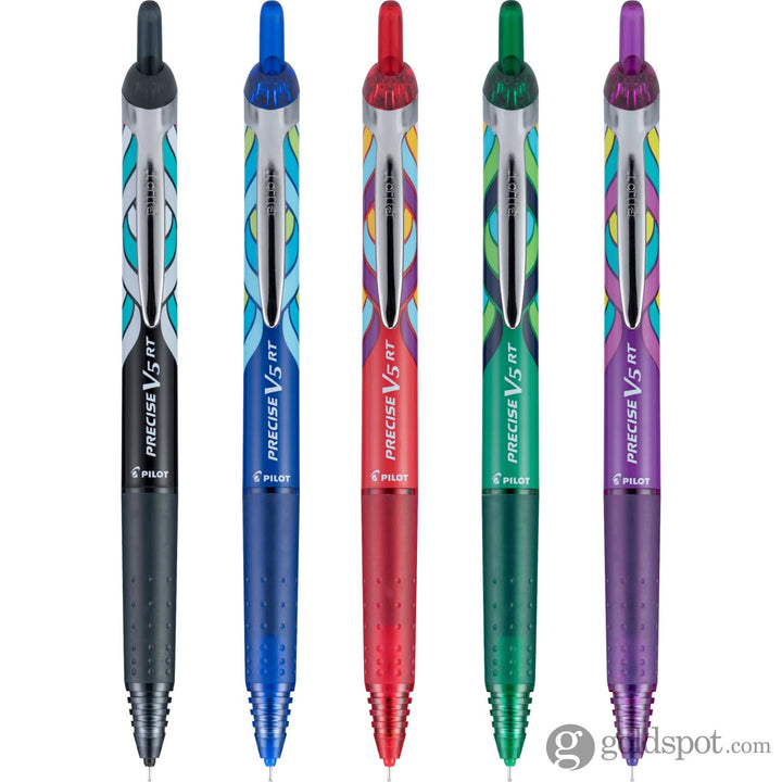 Pilot Precise V5 Premium Rolling Ball Pens in Assorted Colors - Extra ...