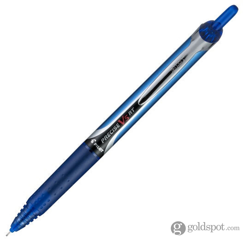 Pilot Precise V5 Rollerball Pen in Blue - Extra Fine Point - Goldspot Pens